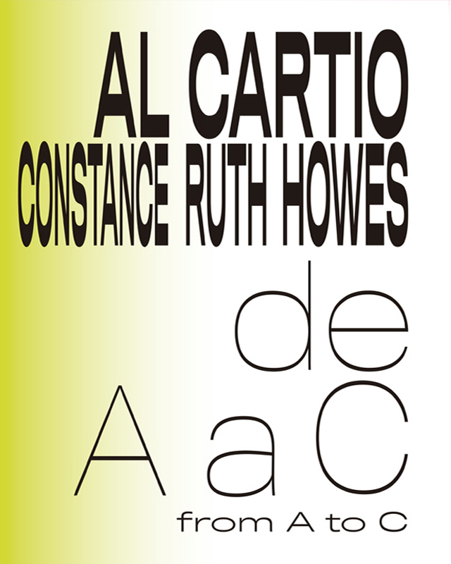 Al Cartio e Constance Ruth Howes de A a C - Centro de Arte Moderna
