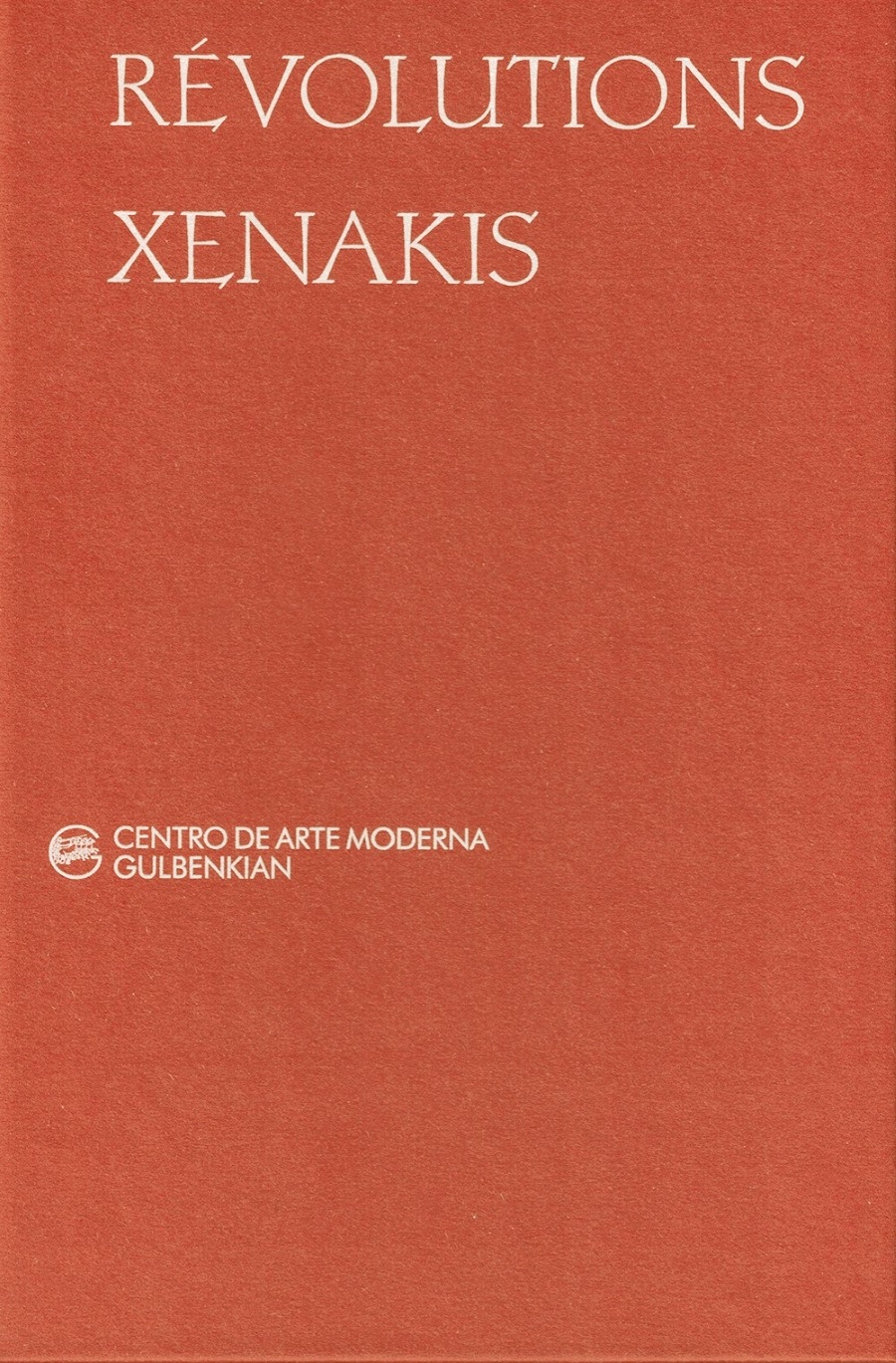 Révolutions Xenakis - Centro de Arte Moderna