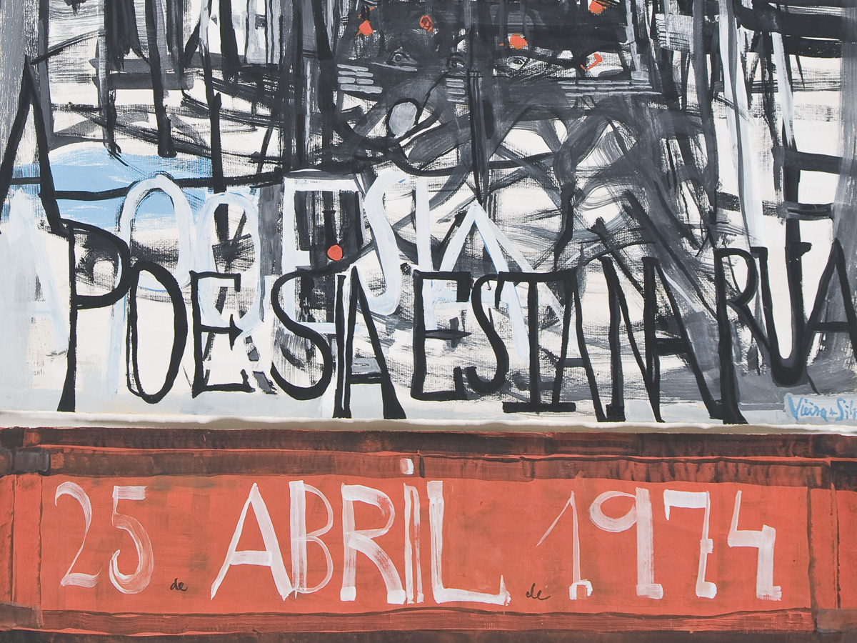 O 25 de Abril numa obra da Coleção do CAM escolhida pela atriz Isabel ...