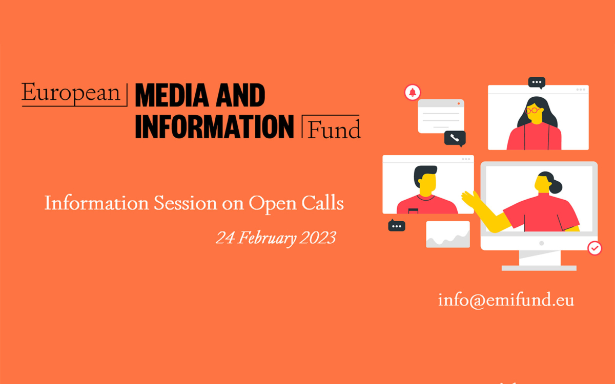 FOLLOW UP MATERIALS – EMIF 2023 INFORMATION SESSION - European Media and Information Fund