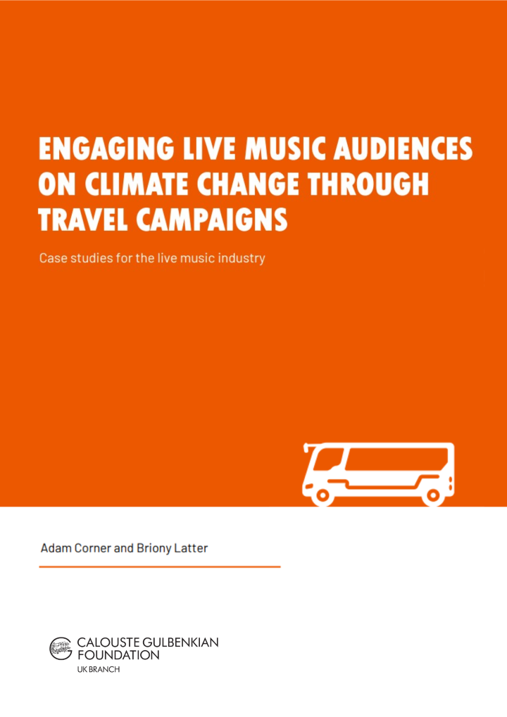 Case Studies: Engaging Live Music Audiences On Climate Change Through ...